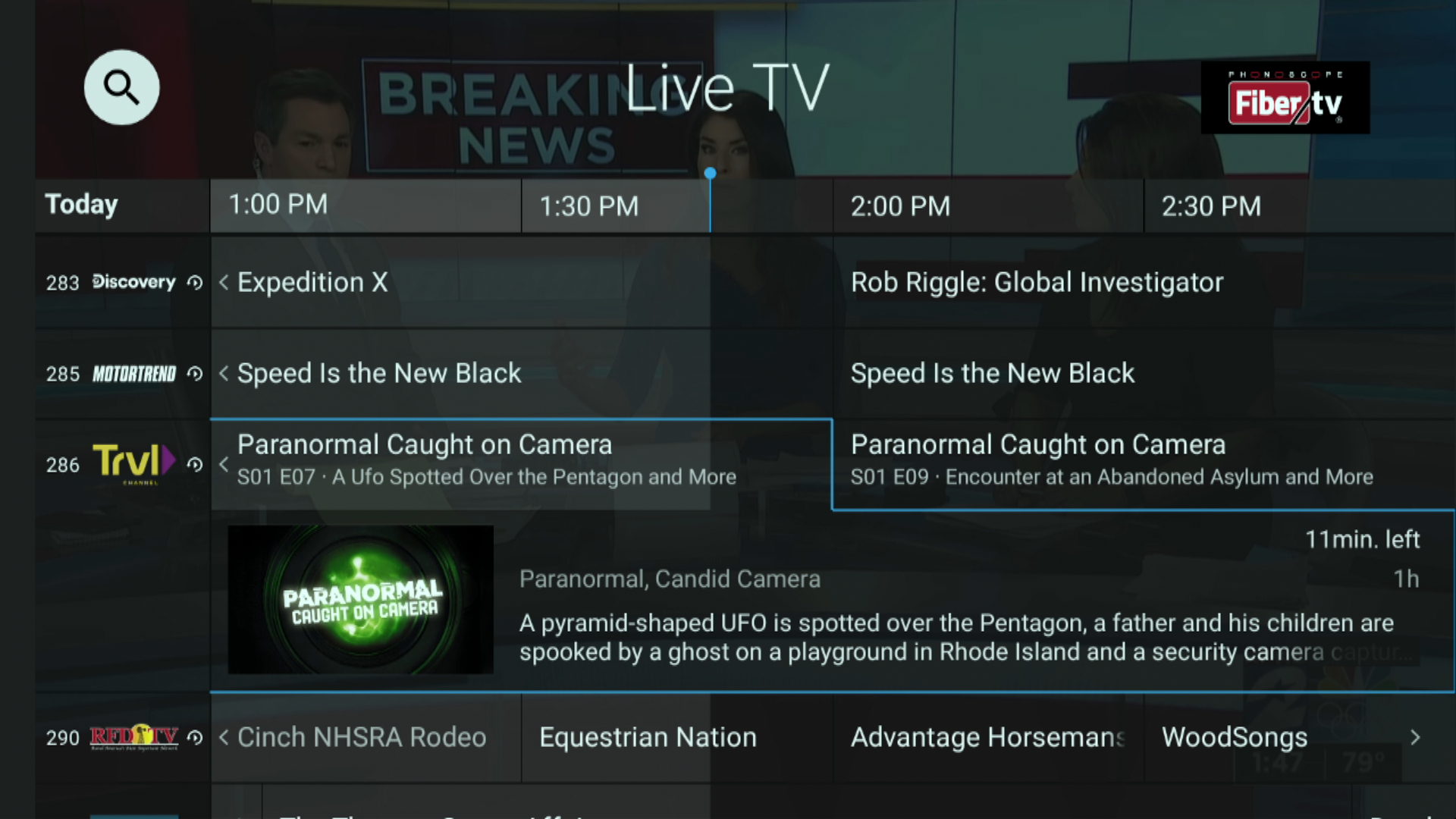 Phonoscope Fiber TV - App on Amazon Appstore