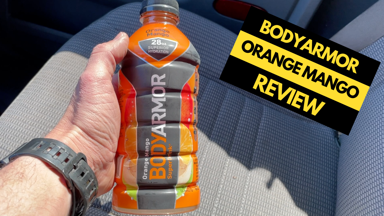Watch Body Armor Orange Mango Drink Review on Amazon Live