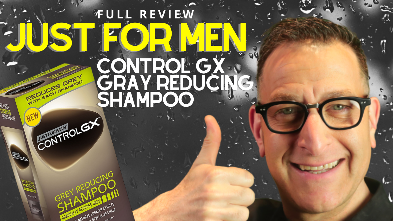 Watch Just For Men Control GX Grey Reducing Shampoo Full Review on ...