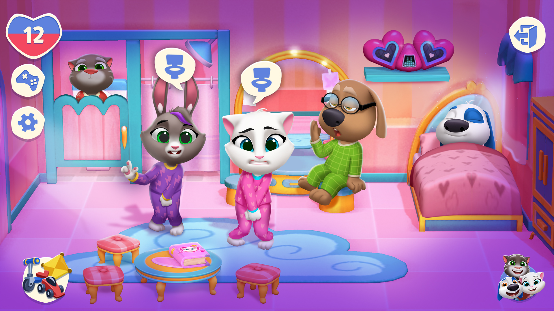 My Talking Tom Friends 2 - App on Amazon Appstore
