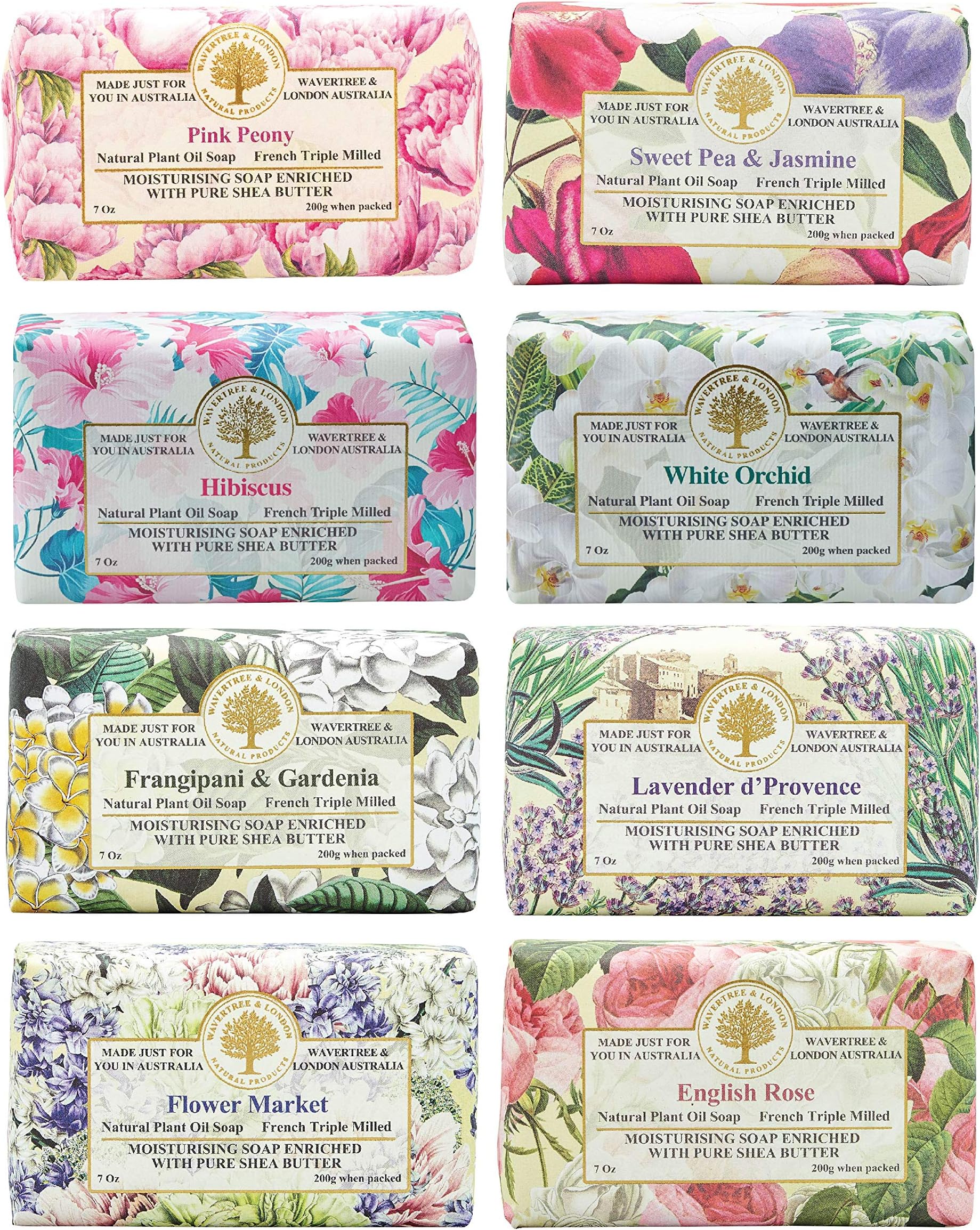 Amazon.com : Rancé Tuberose Soapbox 6 x 100g : Bath Soaps : Beauty ...