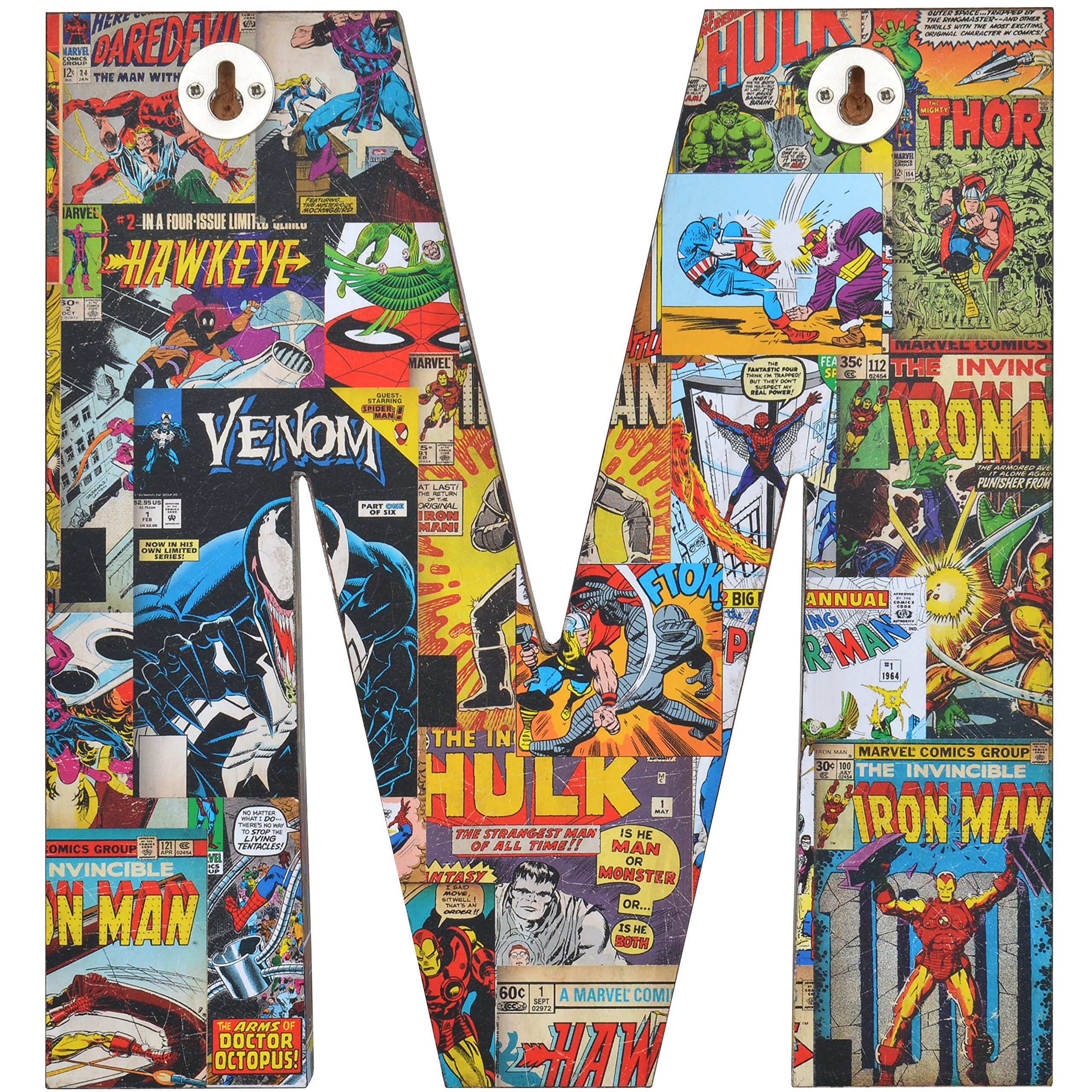 Letras De Madera De Superhéroes