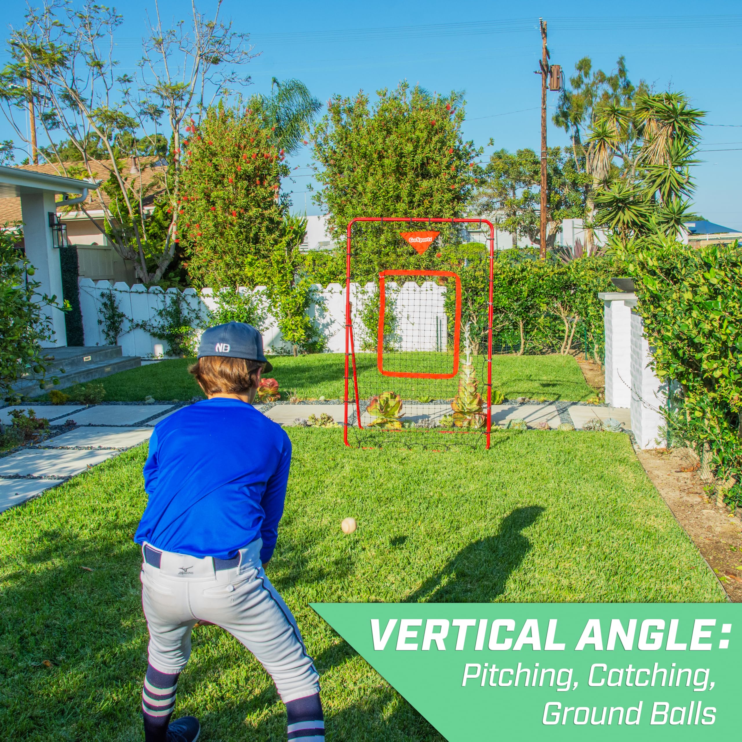 Snapklik.com : GoSports 6 Ft X 3.5 Ft Baseball & Softball Pitching And ...