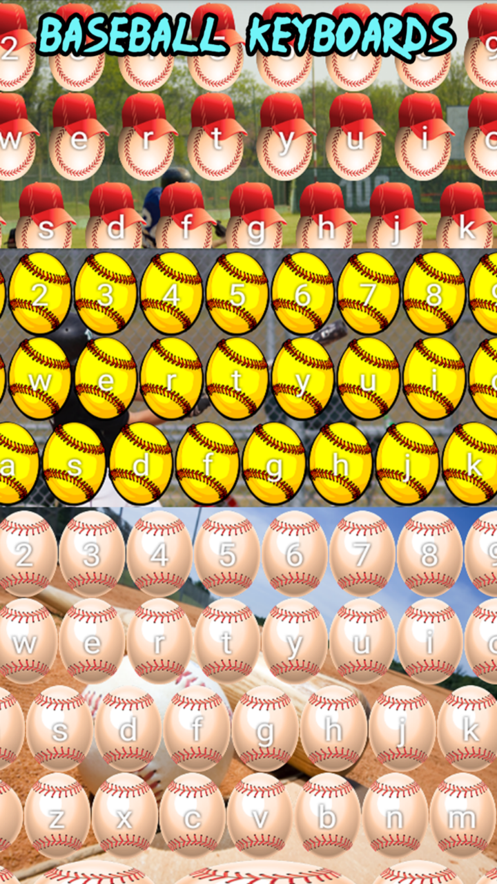 Baseball Keyboards - App on Amazon Appstore