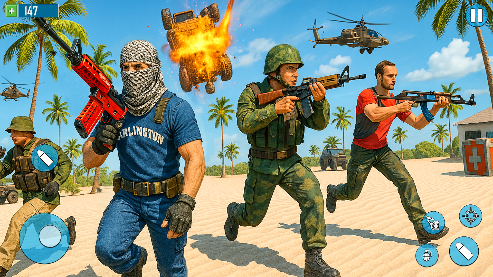 Fps Shooting Battle Special Ops Gun Fighting Mission Shooter Game - App ...