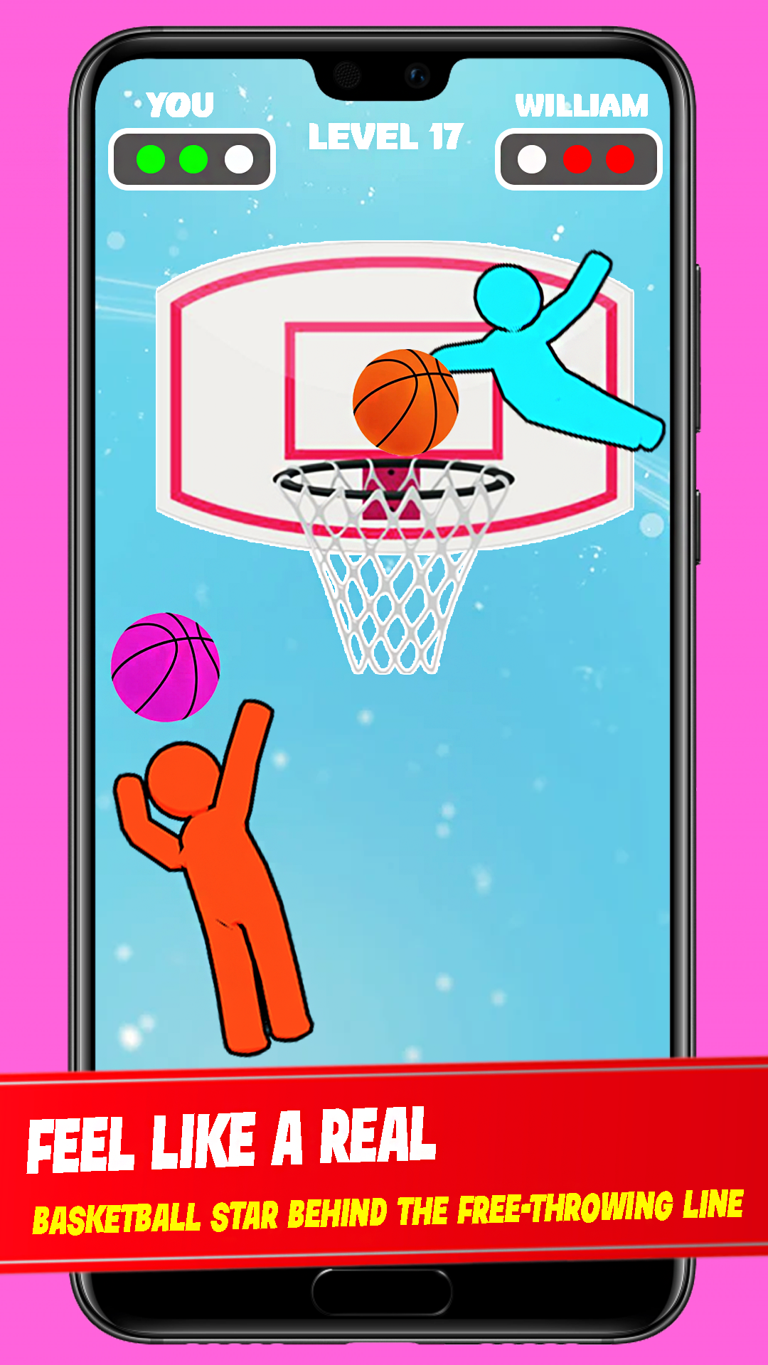 Basketball Crazy Smash Battle Fun Game: Throw The Basketball higher and ...