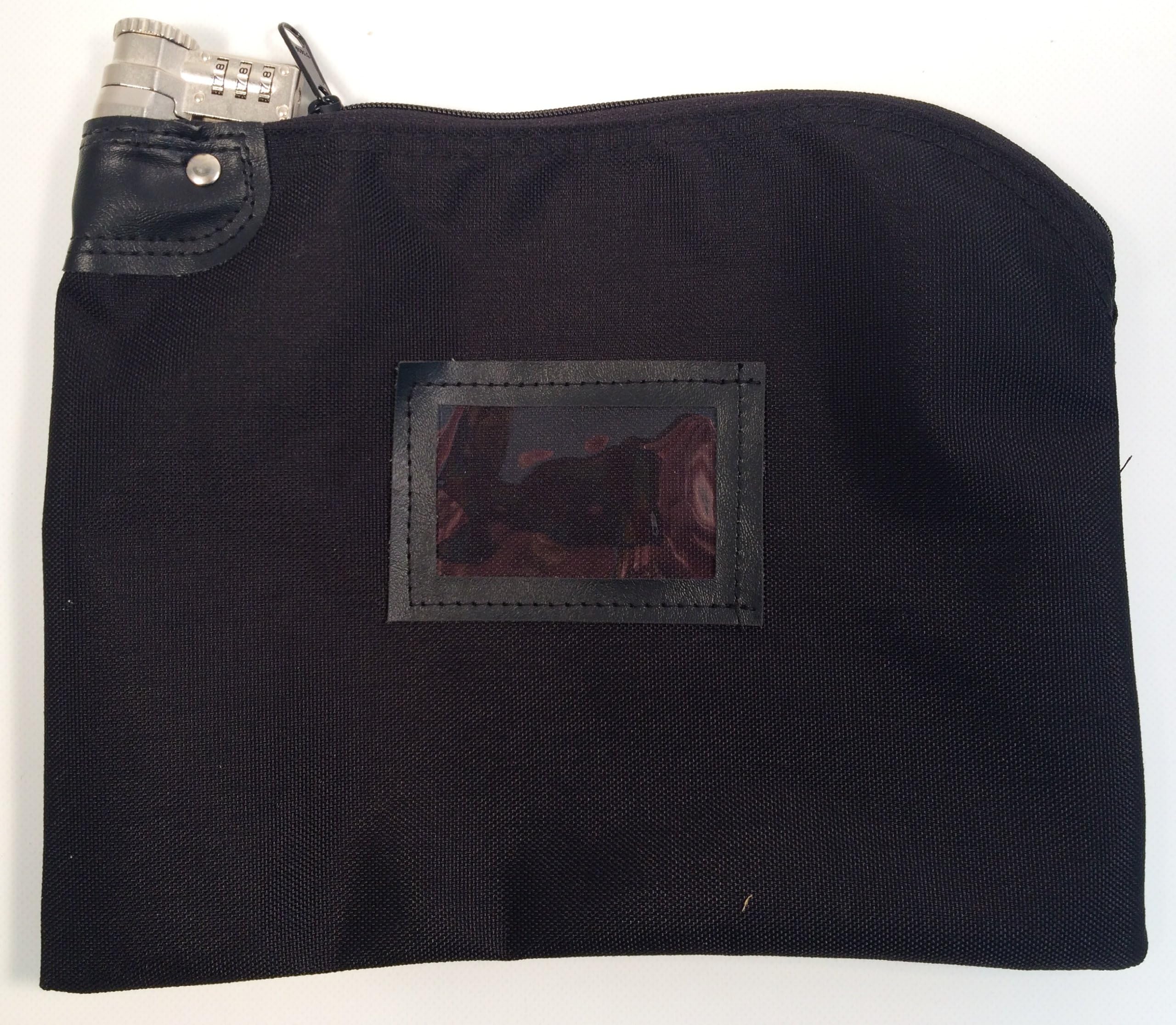 Amazon.com : Locking Bank Bag Laminated Nylon Combination Keyed ...