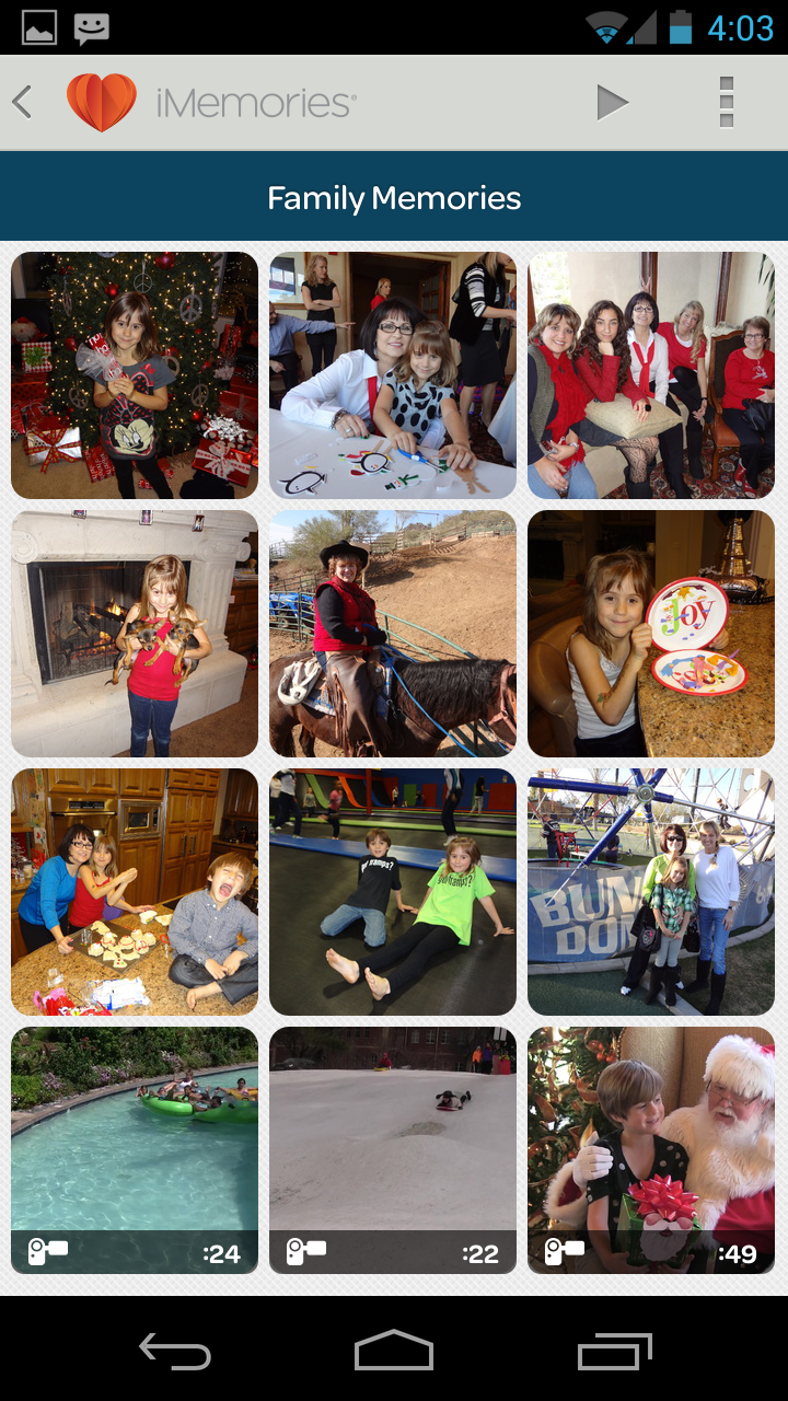 iMemories - App on Amazon Appstore