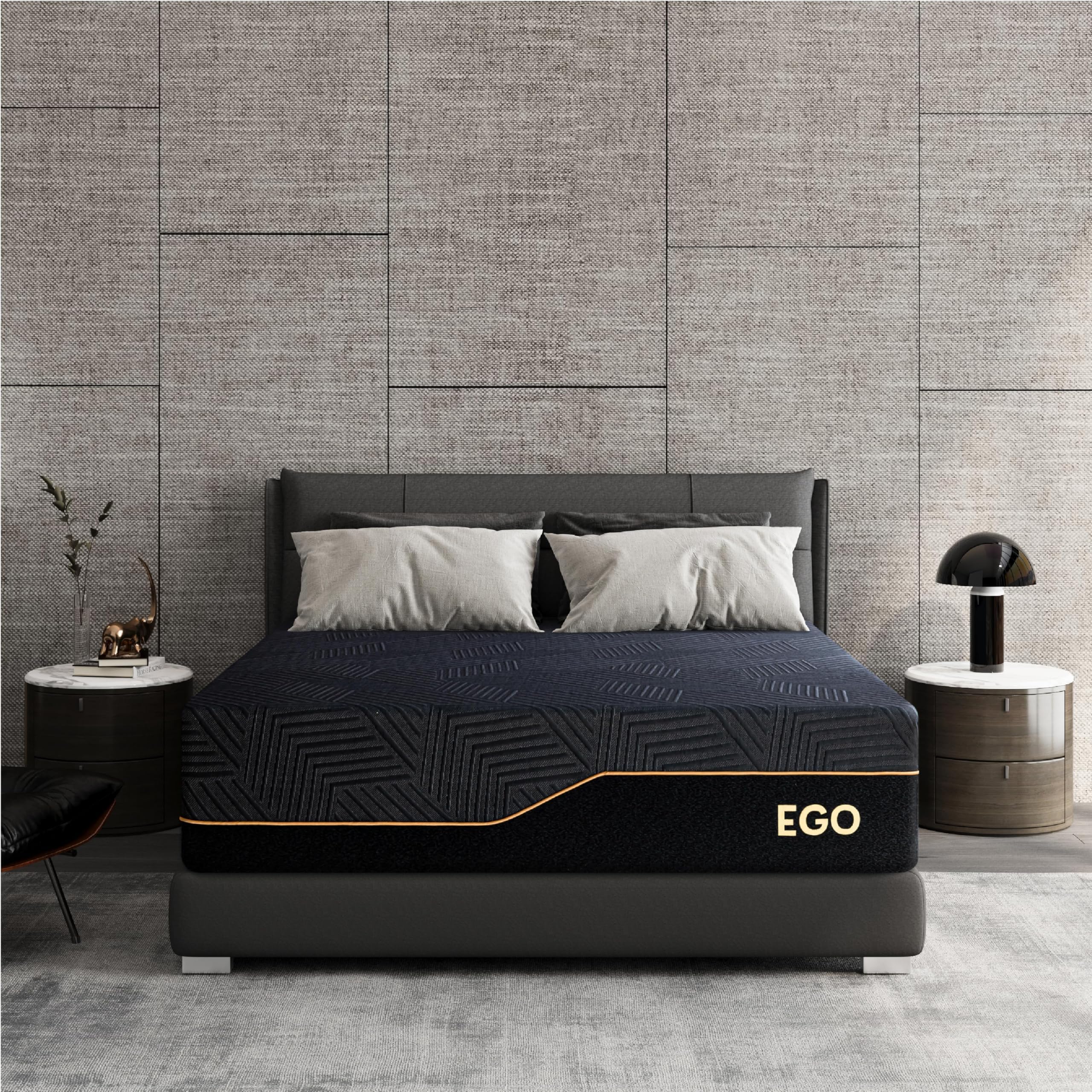 Amazon.com: MLILY EGO Copper Full Memory Foam Mattress 10 Inch, Copper ...