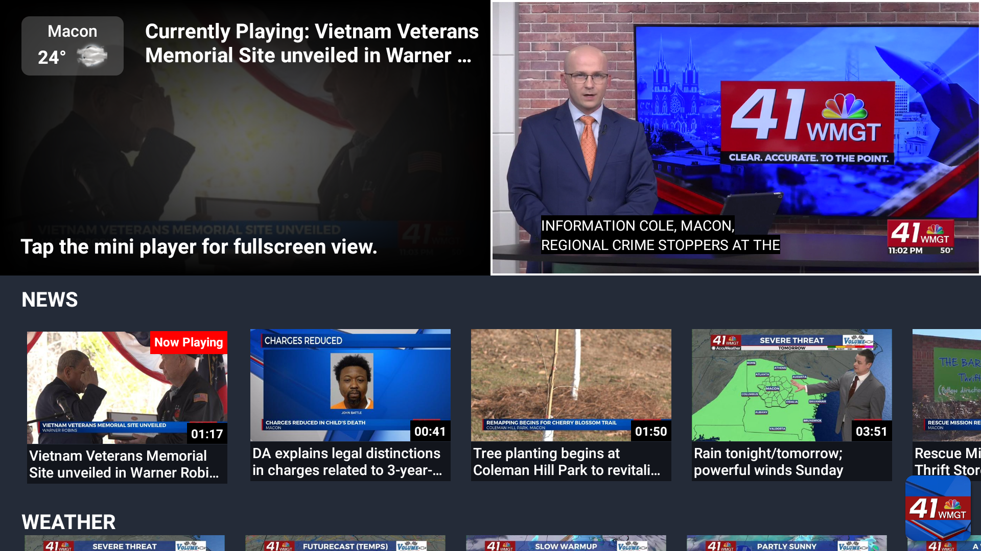 41 NBC WMGT - App on Amazon Appstore