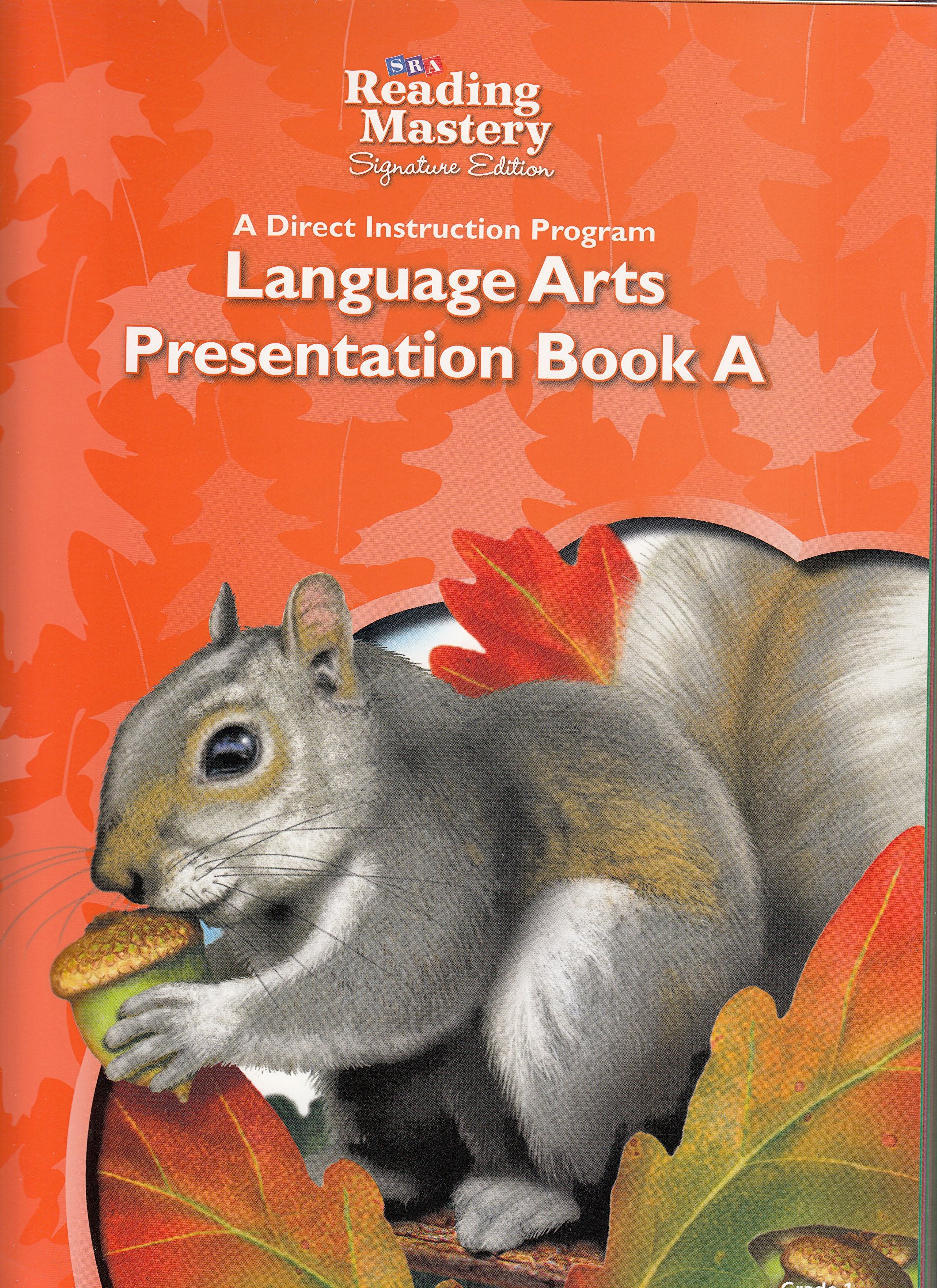Amazon.com: Reading Mastery - Language Presentation Book A - Grade 1 ...