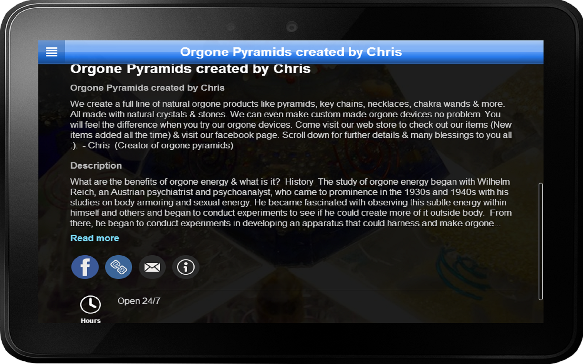 Orgone Pyramids - App on Amazon Appstore