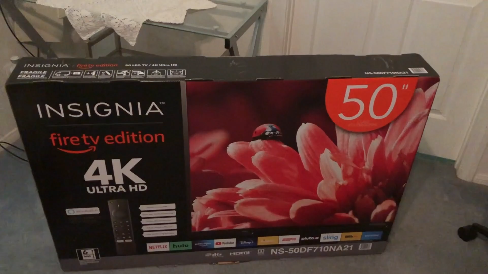 Watch Insignia 50" 4k UHD Smart Fire TV Unboxing and Overview on Amazon ...