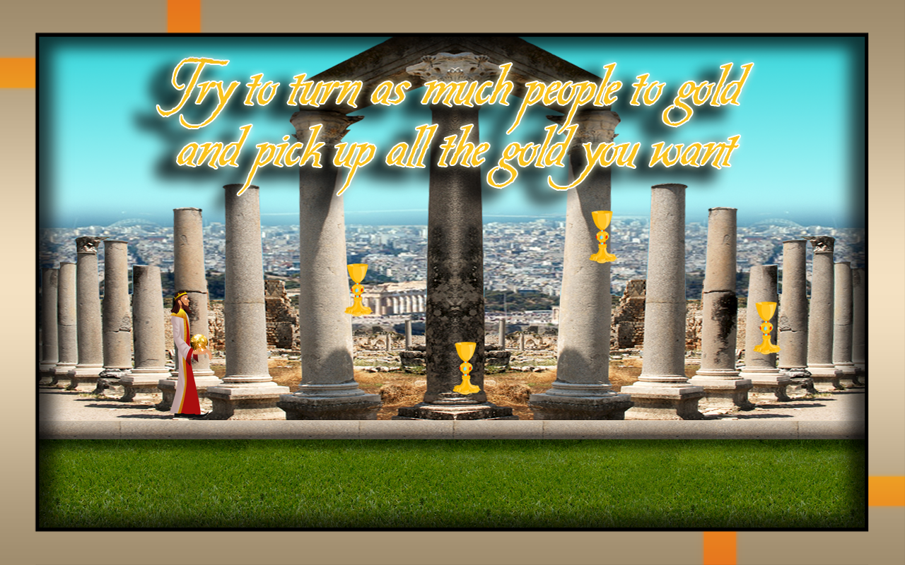 Legend of the Ancient King Midas : The Kingdom Gold Touch - Gold ...