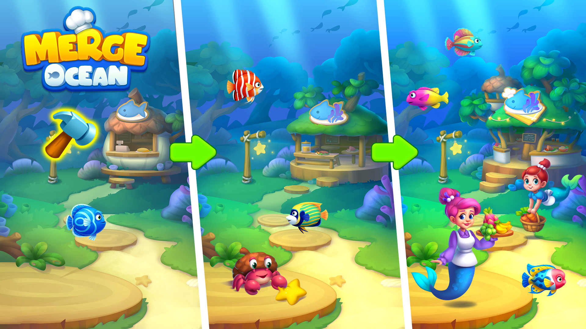 Merge Fish - Chef Restaurant - App on Amazon Appstore