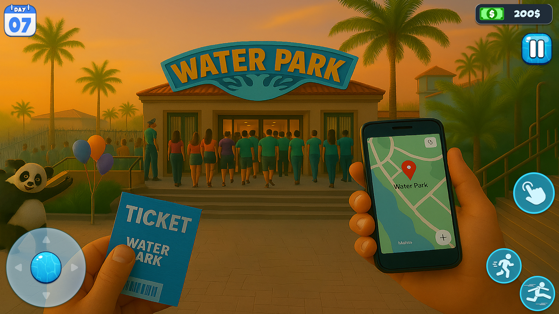 WaterPark Simulator Supervisor, Free Manager and Pool Cleaner Job - App ...