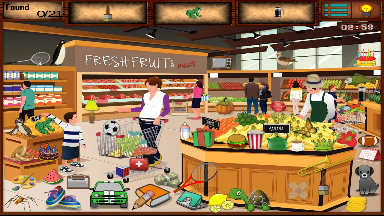 Hidden Objects Supermarket - App on Amazon Appstore