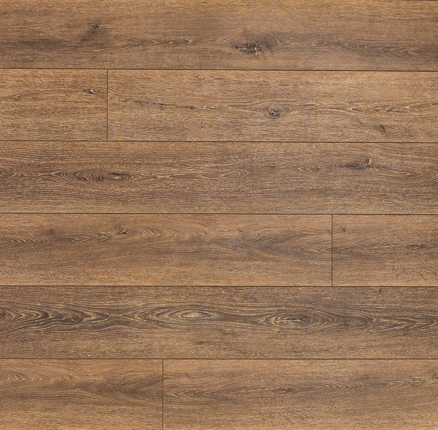 Amazon.com: MSI Ridgemont 7 in. x 48 in. Waterproof Laminate Wood ...