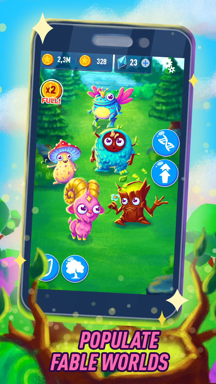 Fantasy Creatures Evolution: Fairy World Clicker - App on Amazon Appstore