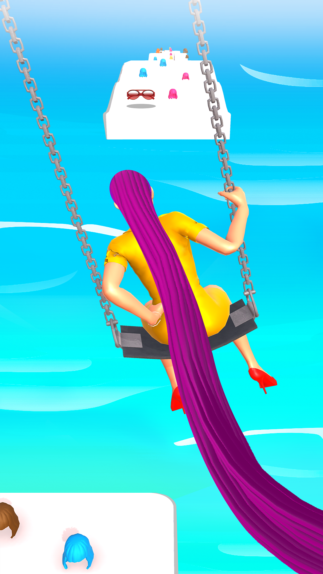 Hair Challenge Race Fashion Makeover - 3D Fun Run Games 2025 - App on ...