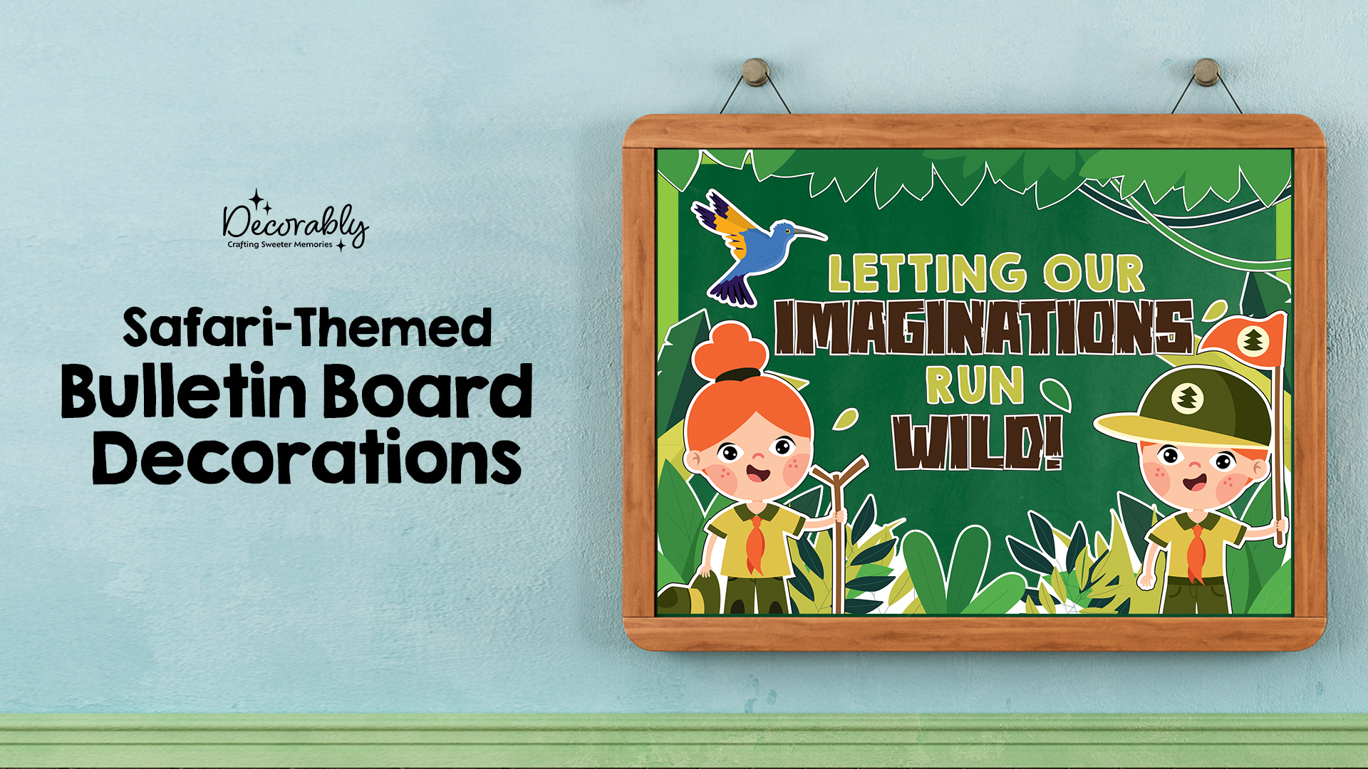 Safari Themed Bulletin Boards