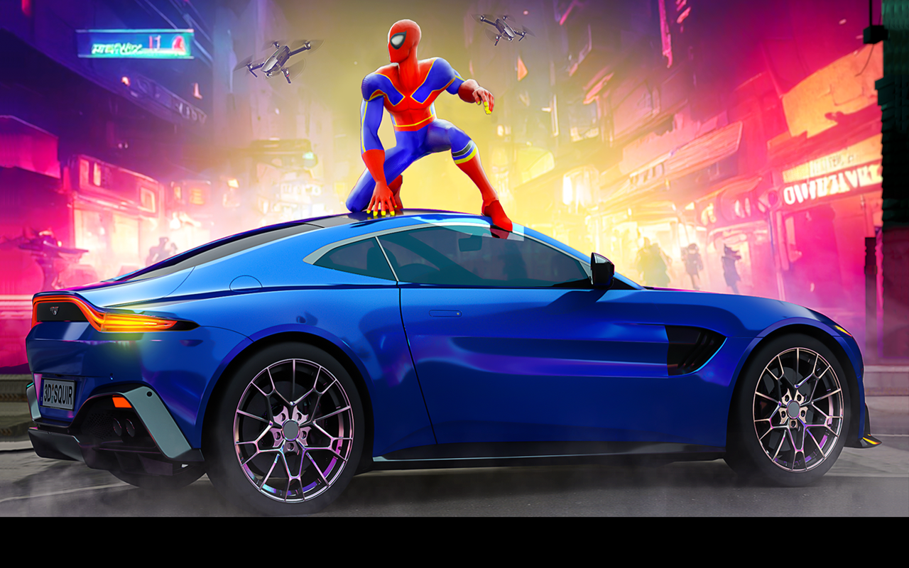 Robot Superhero Spider Rope Hero Games:Amazon.com:Appstore for Android