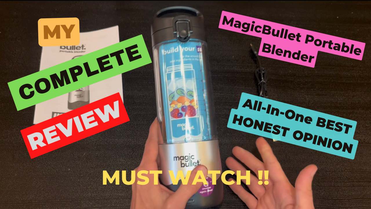 Watch MUST WATCH !! Magic Bullet Portable Blender Honest Review on ...