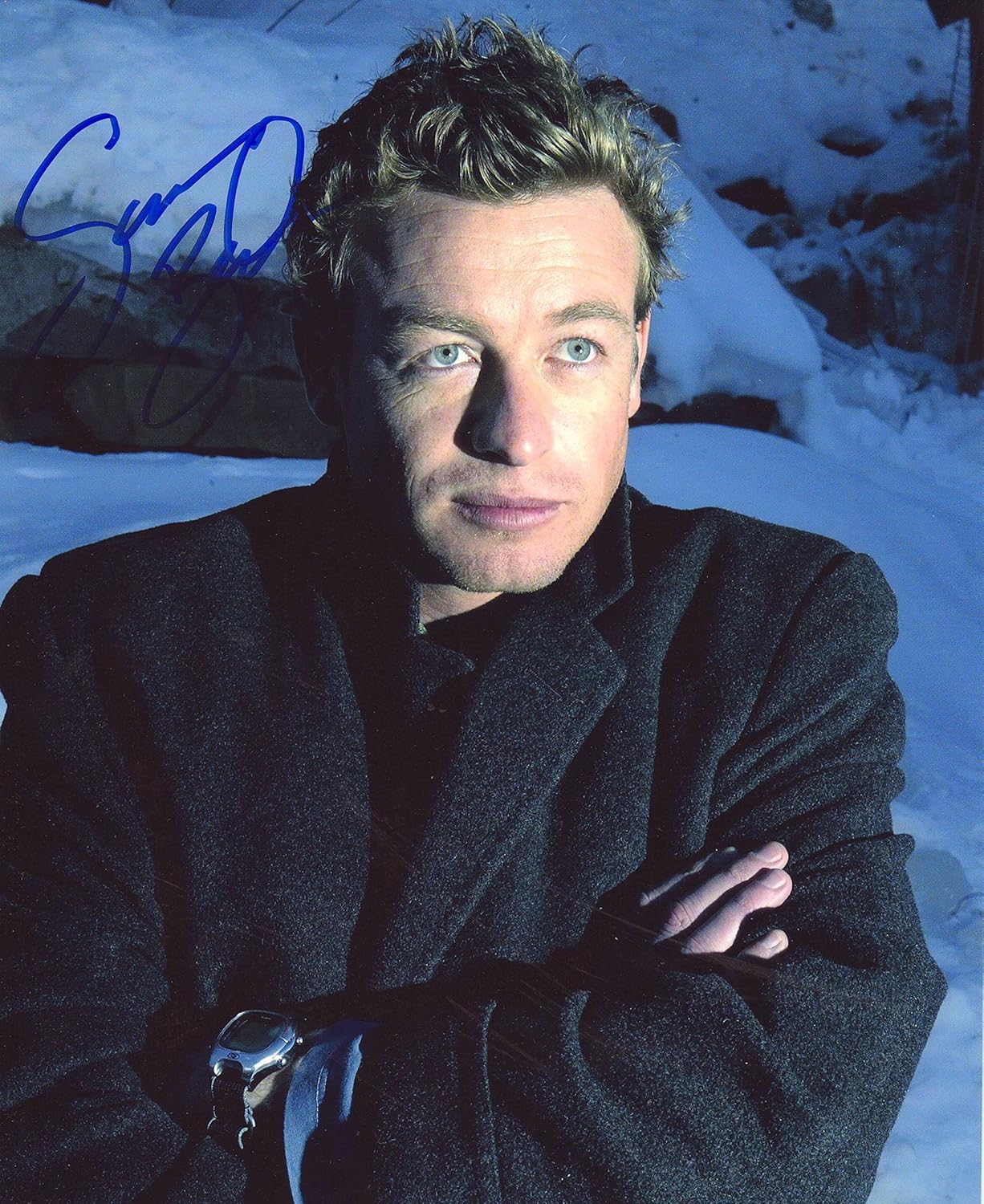 Amazon.com: Simon Baker Autograph Signed 8 x 10 Photo: Home & Kitchen