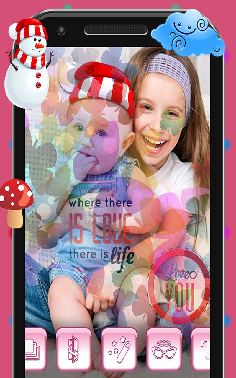 Cute Photos Editor - Stickers:Amazon.com:Appstore for Android