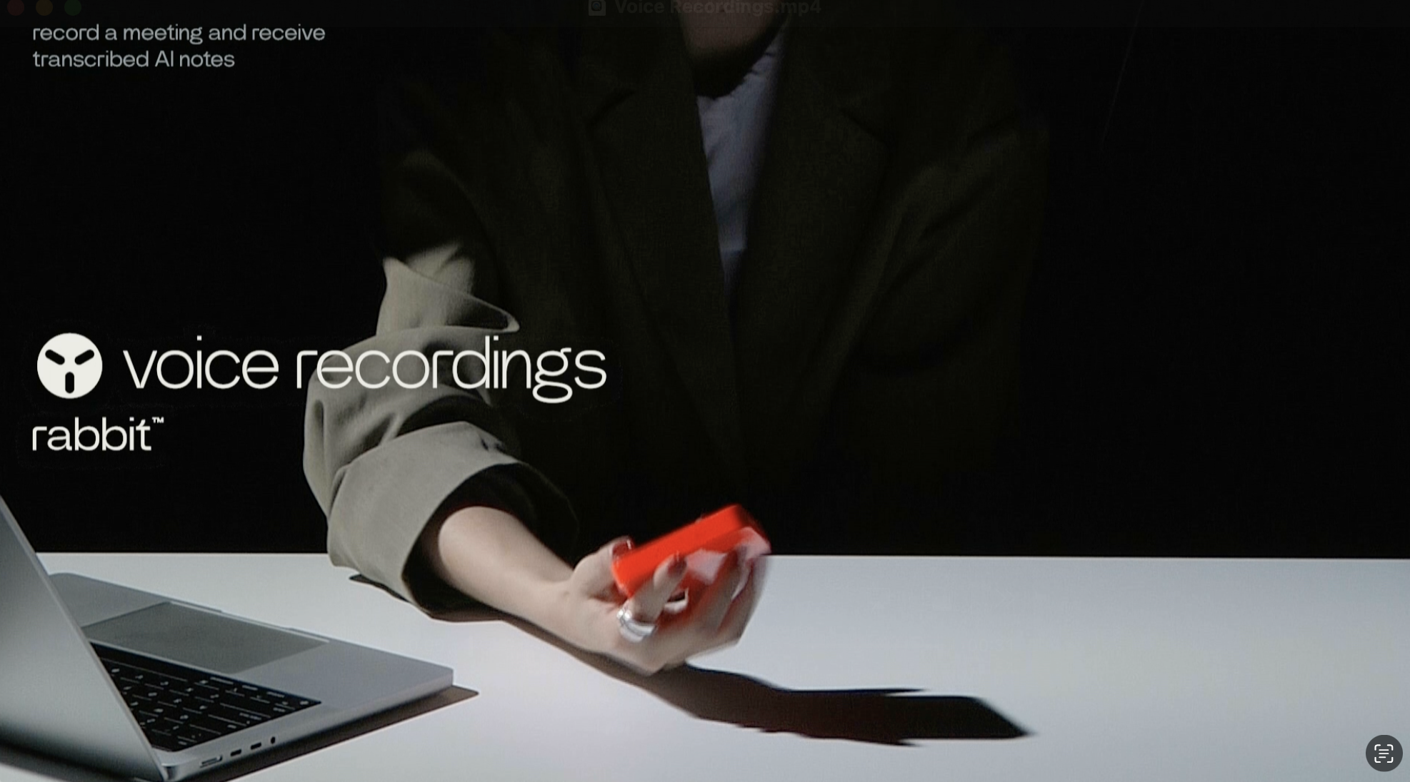 Voice-activated AI Device Rabbit R1 AI Assistant Device - Voice ...