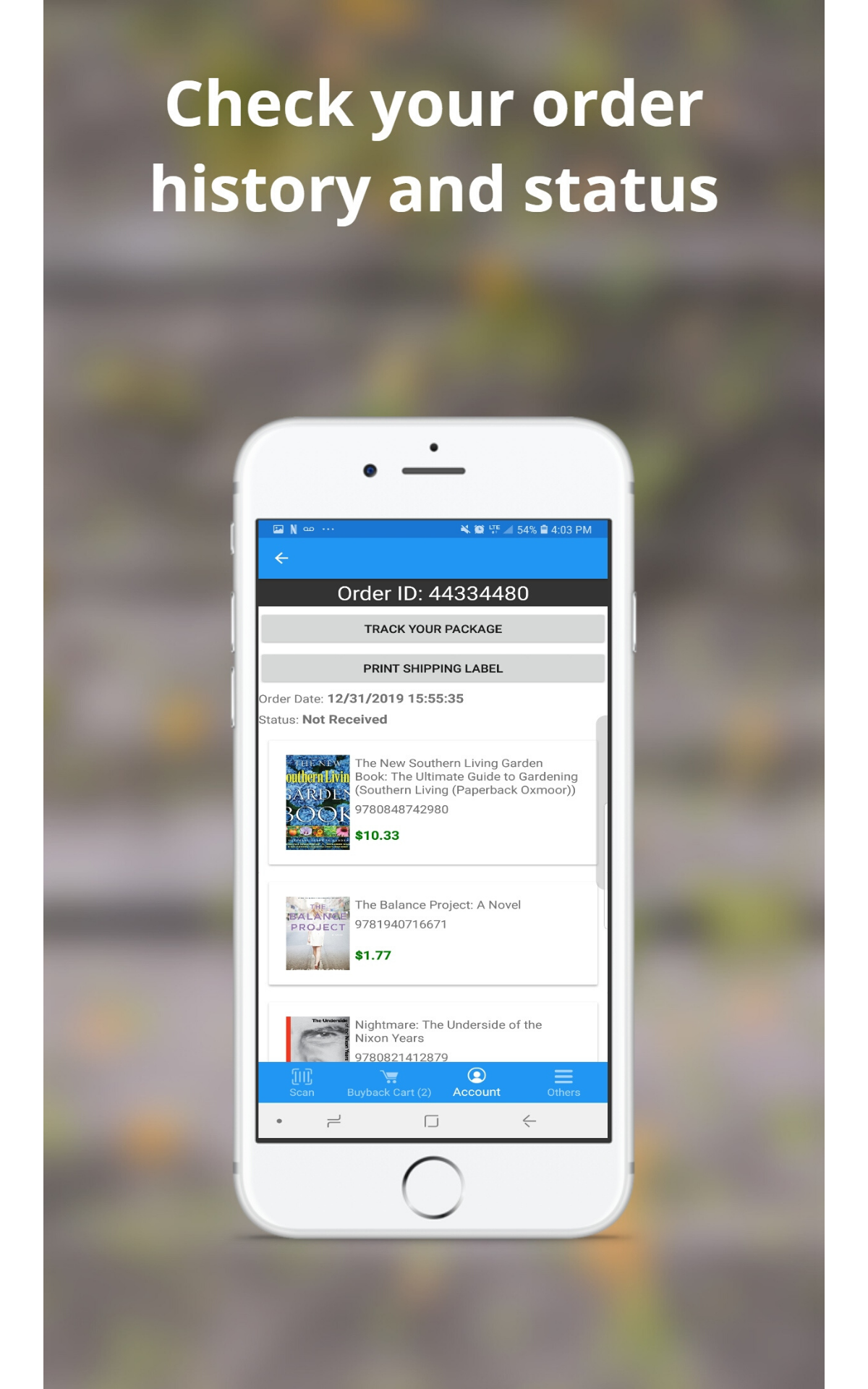BooktoCash: Sell books for cash - App on Amazon Appstore