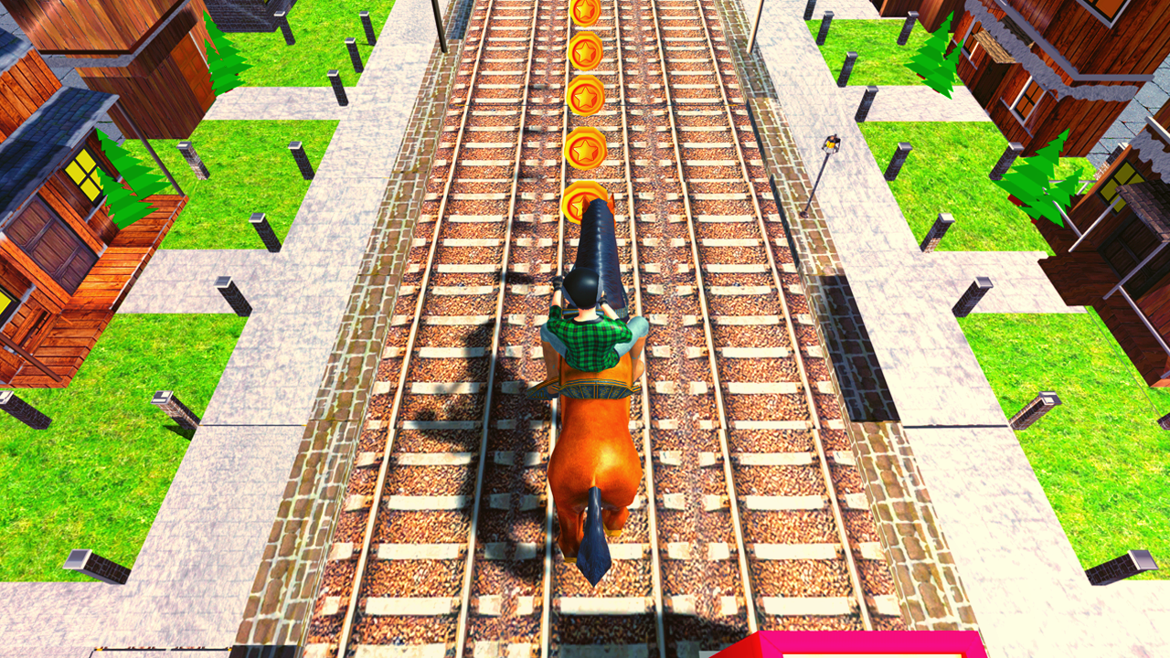 Crazy Horse Riding Running Game 3D: Free Games For Kids - Application ...