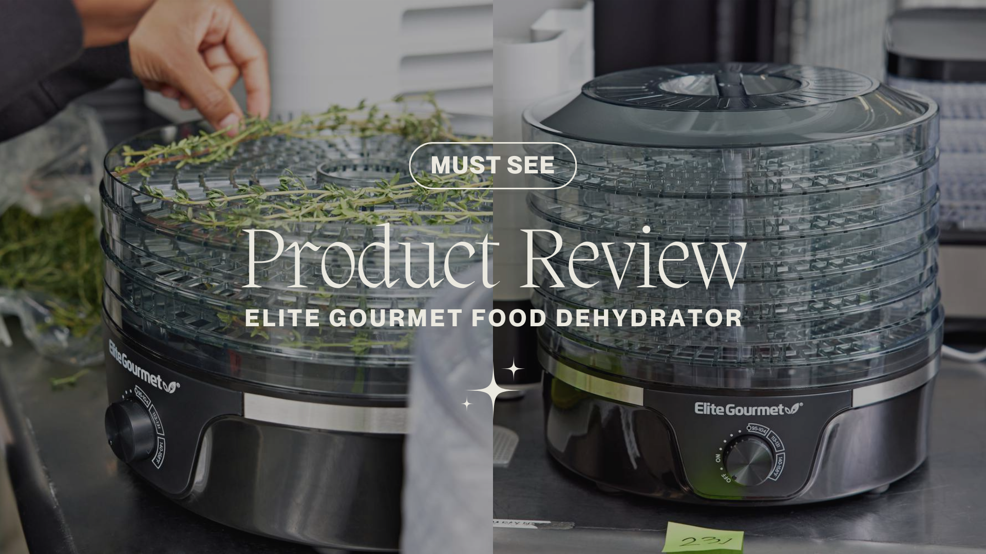 Watch Must See Review for "Elite Gourmet Food Dehydrator" on Amazon Live