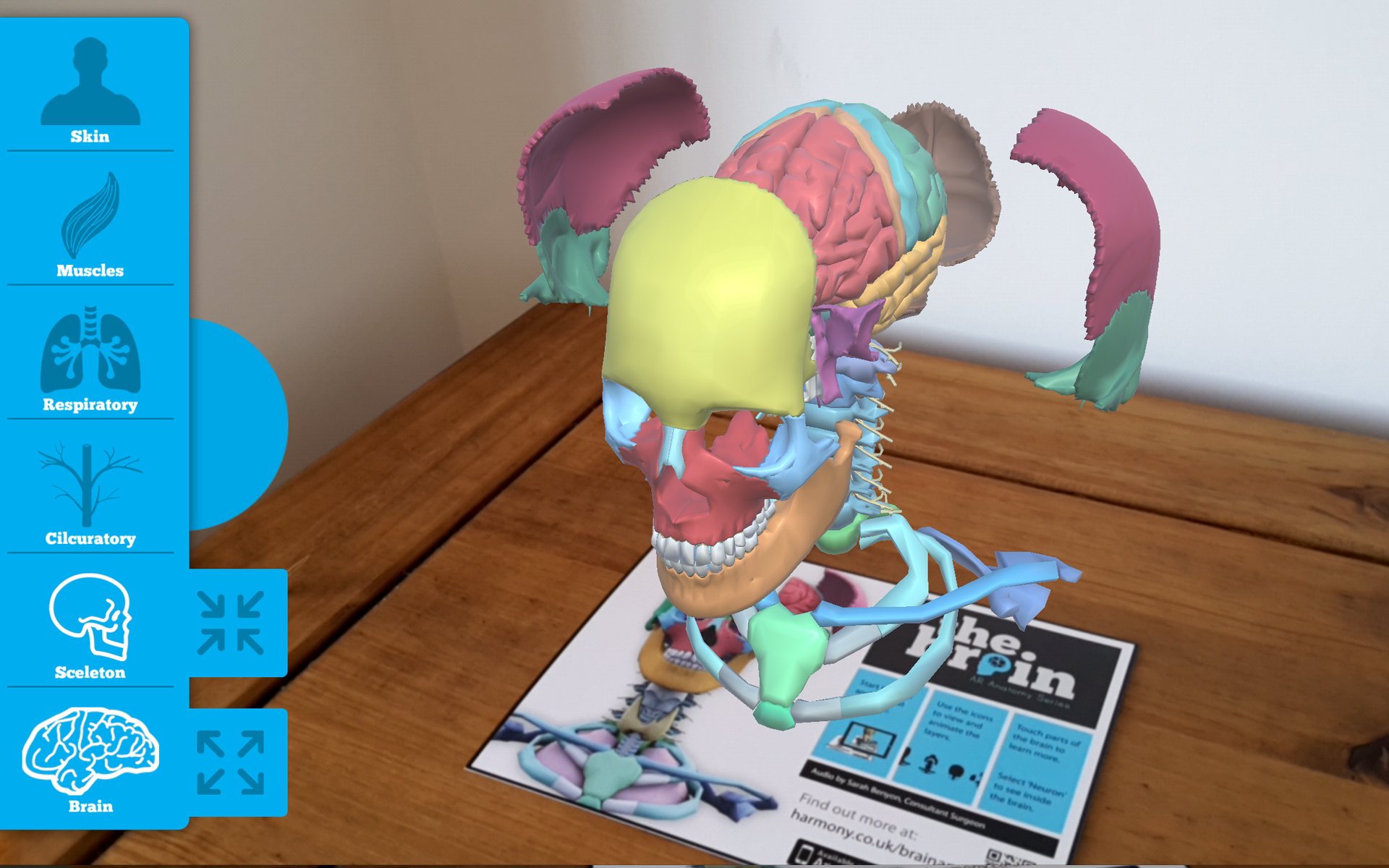 The Brain AR App - App on Amazon Appstore