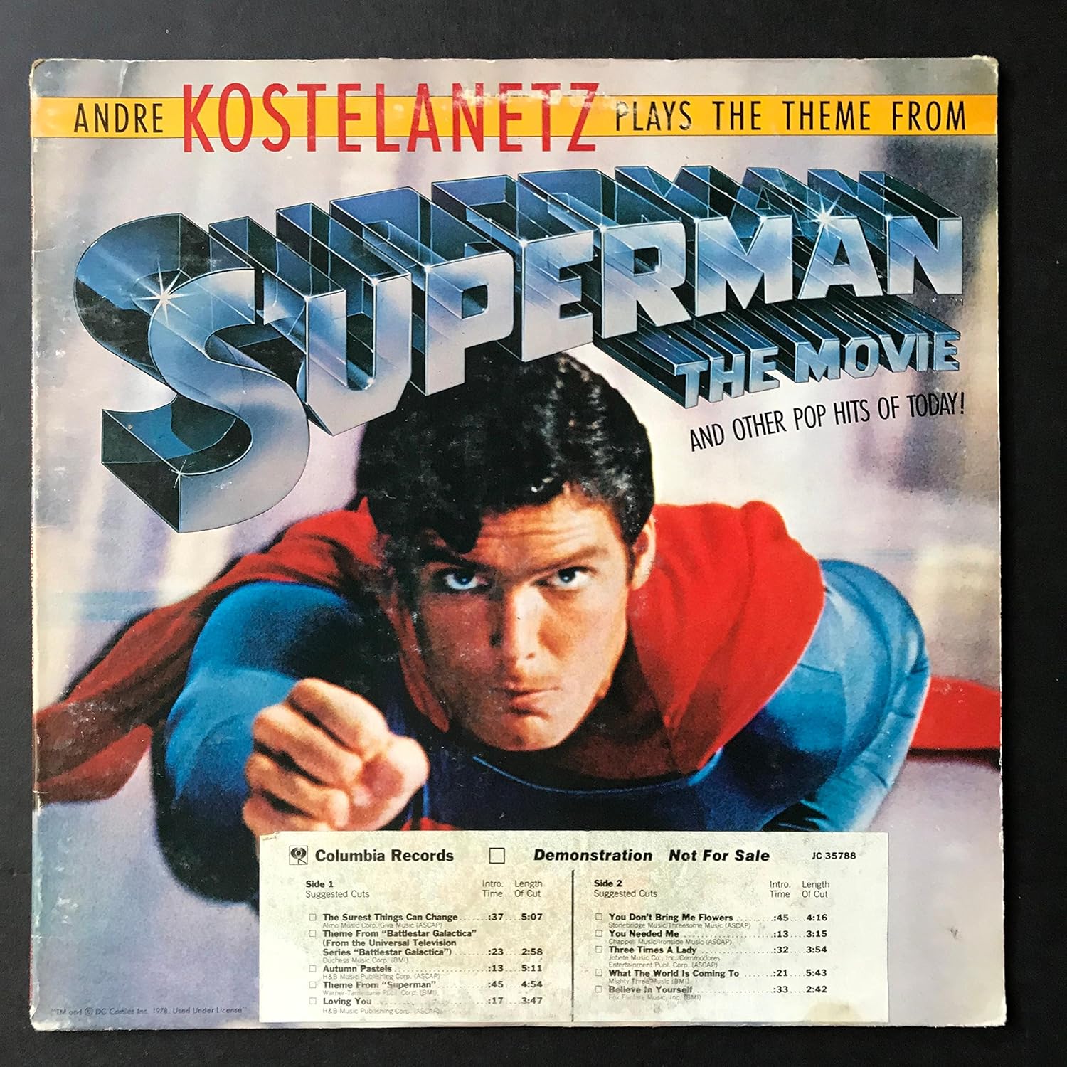 Amazon.com: Plays the Theme from Superman the Movie & Other Pop Hits of ...