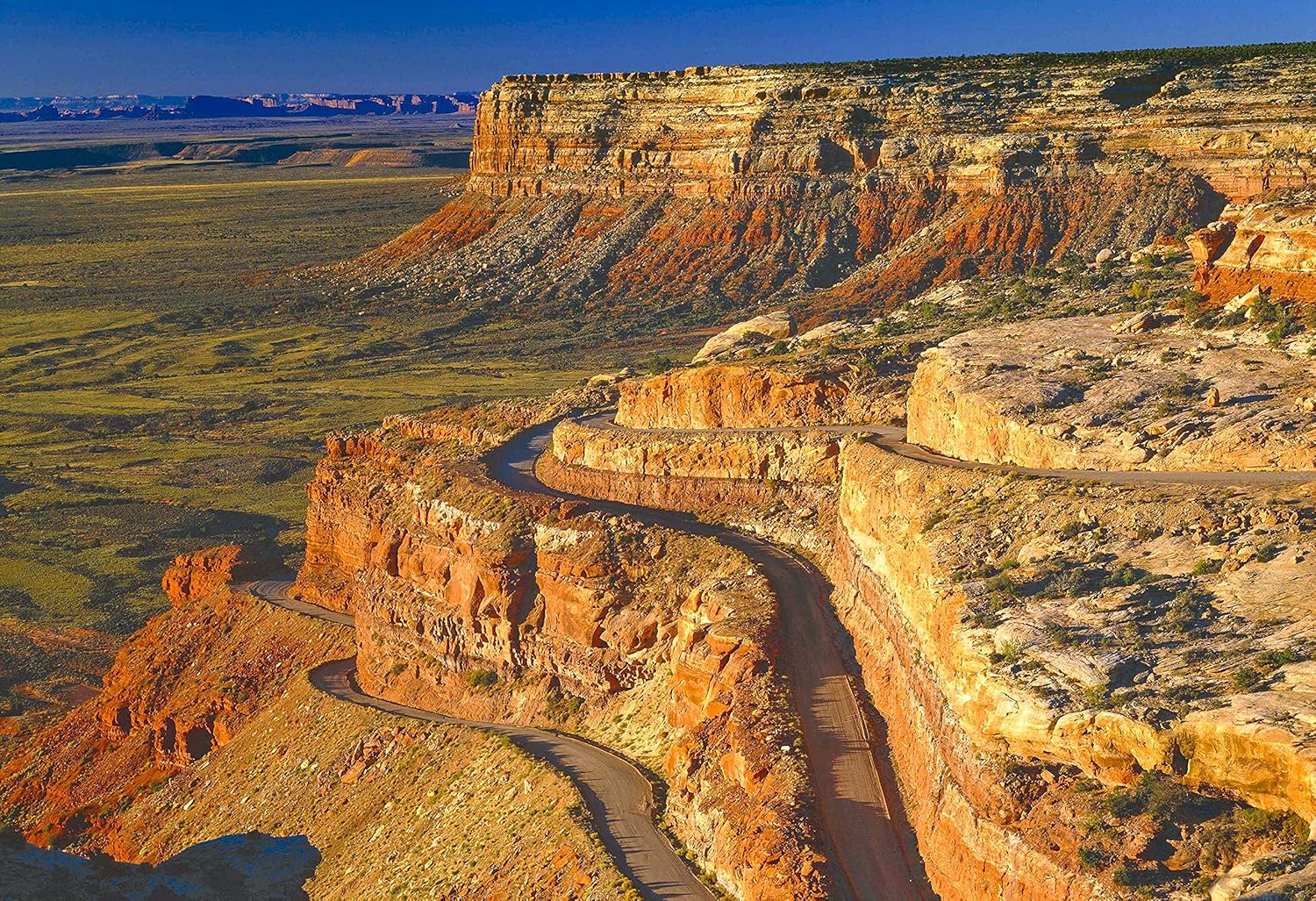 Amazon.com: Desert Switchbacks, Moki Dugway, Utah, landscape photo ...