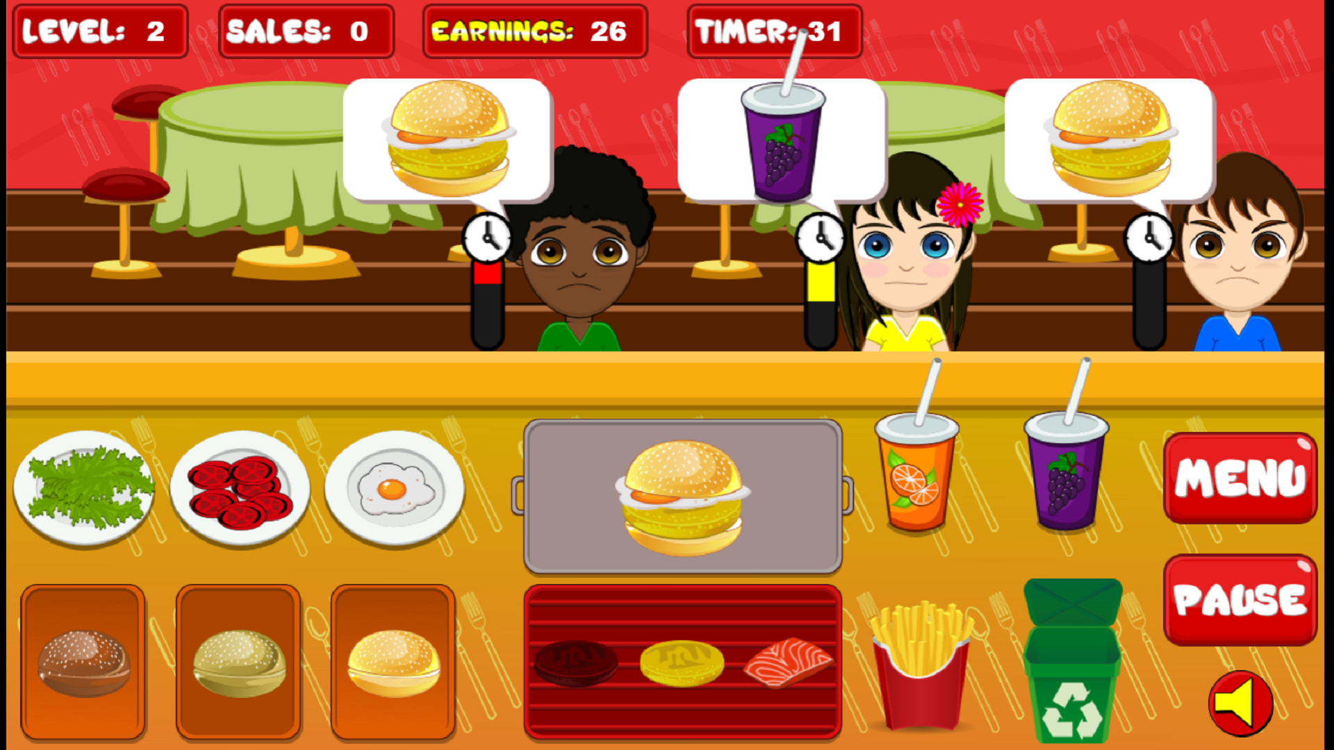 Fun Burger Game - App on Amazon Appstore