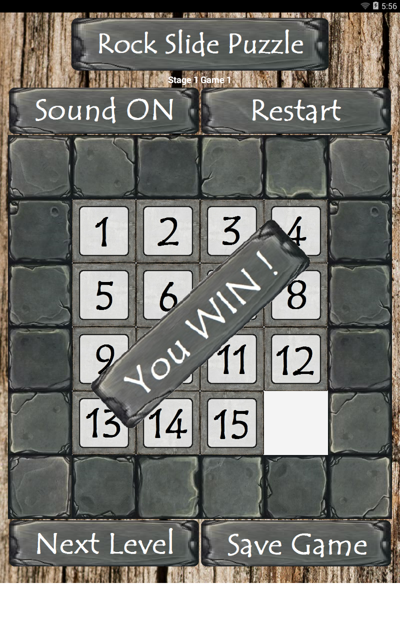 Rock slide puzzle - App on Amazon Appstore