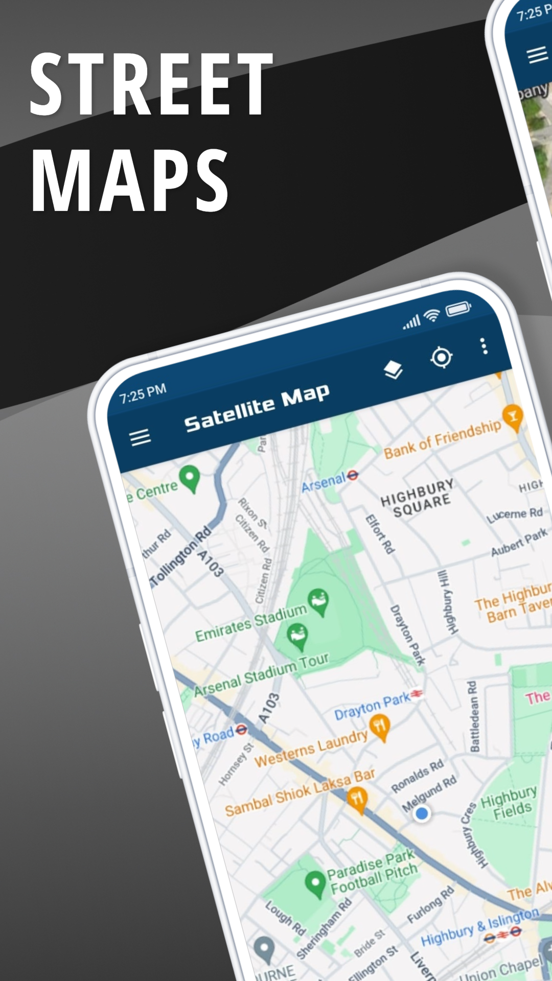 Satellite Map - Earth View - App on Amazon Appstore