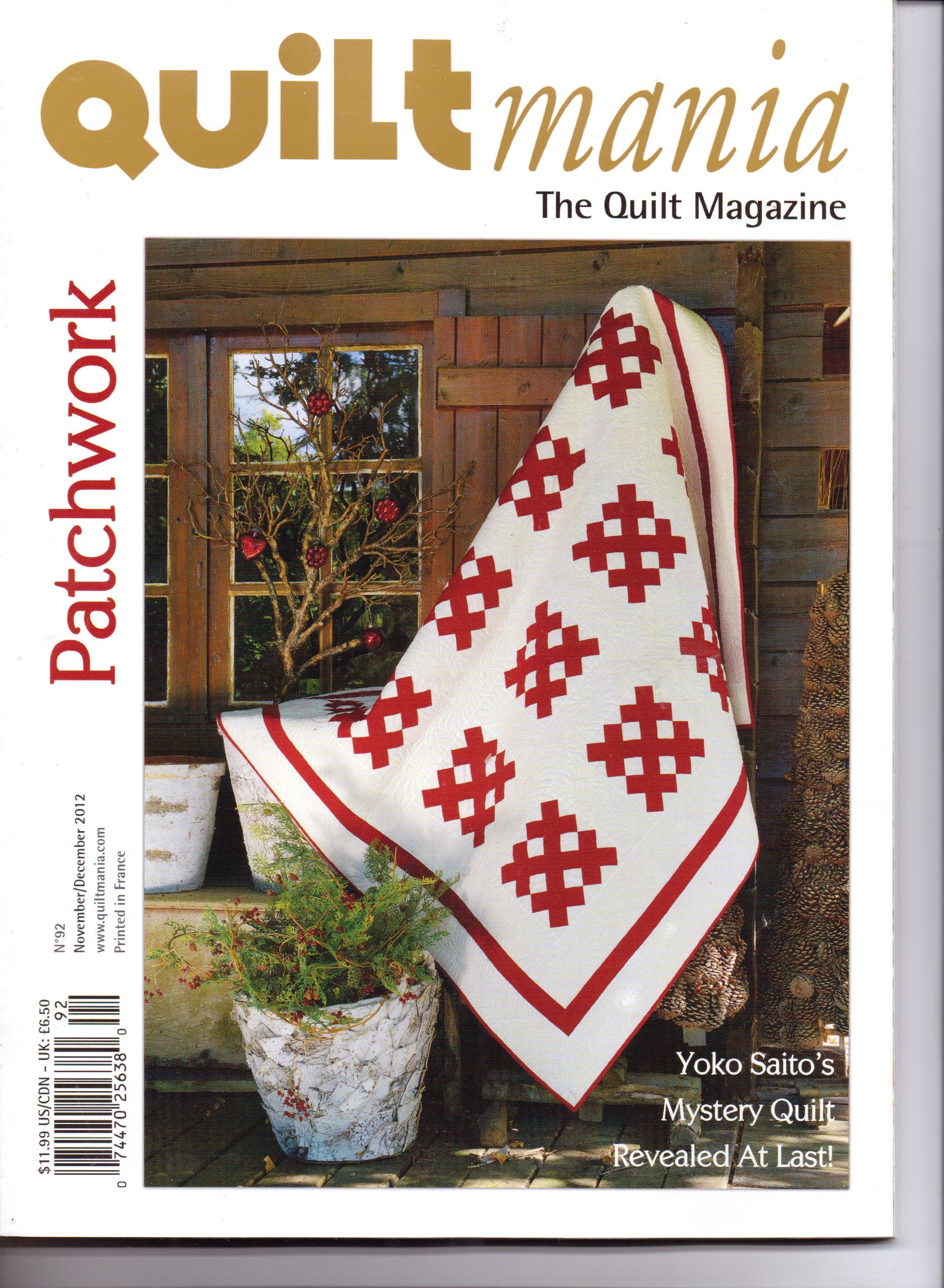 Quiltmania Magazine N129 Quiltmania Editions Magazine Quiltmania