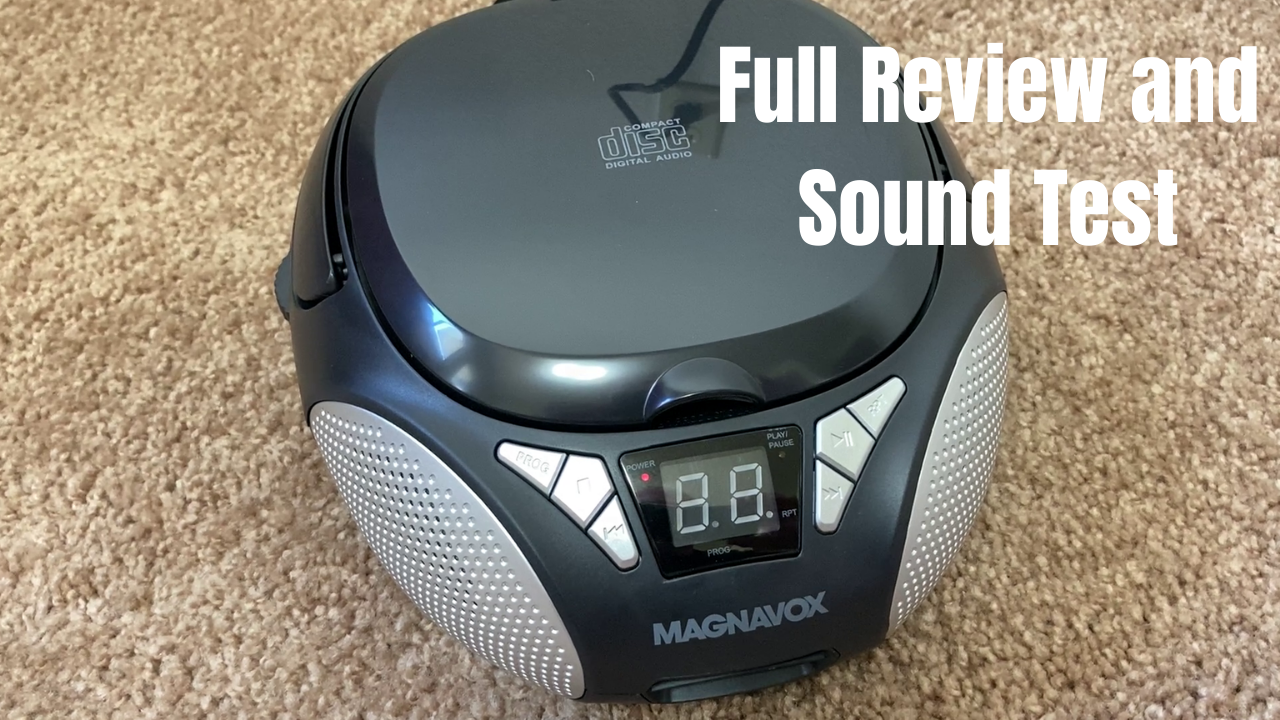 Watch Magnavox Boombox MD6924 Full Review on Amazon Live