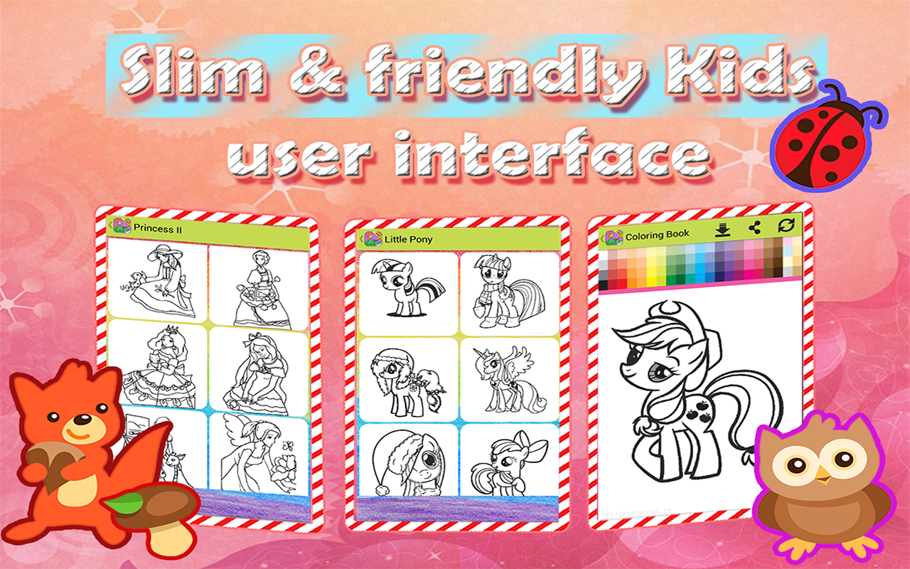 Starfall Girls Coloring Book - App on the Amazon Appstore