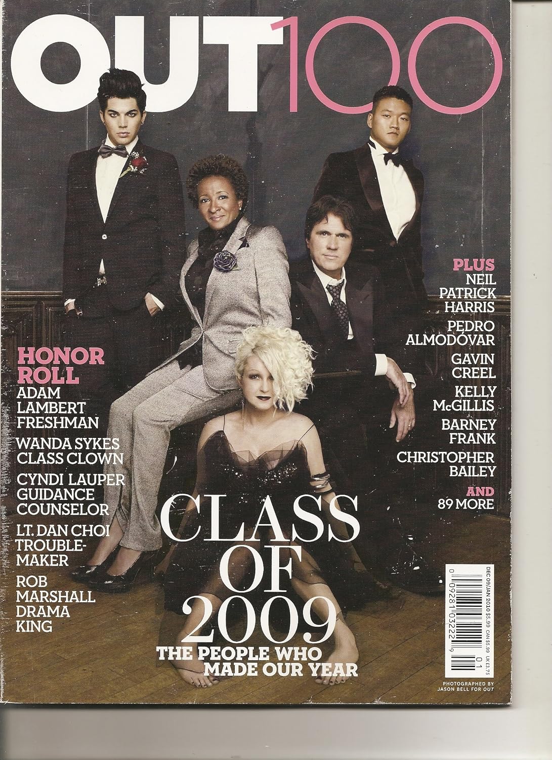 Out Magazine (Class of 2009 The people who made our year, December 2009 ...
