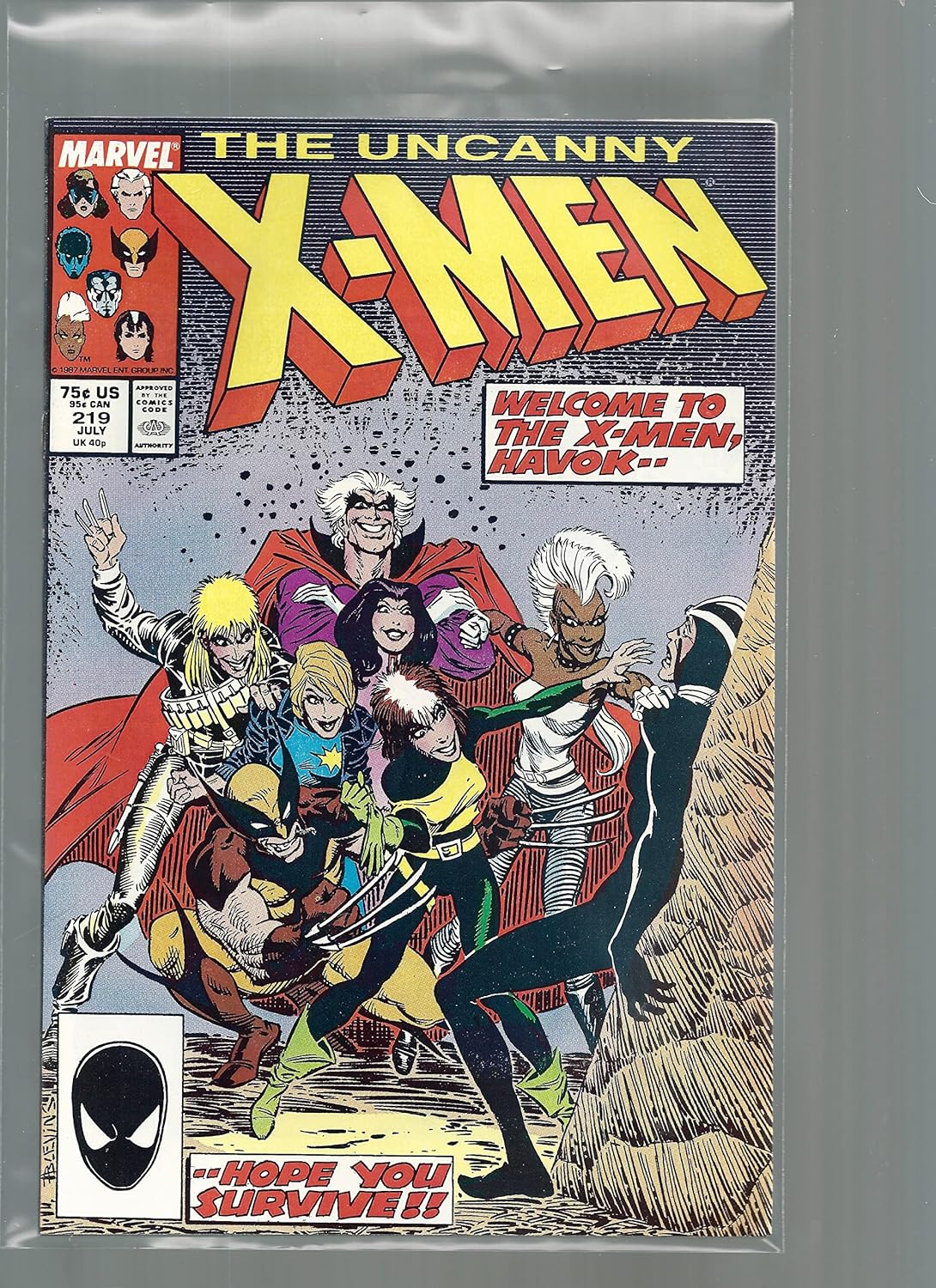 Uncanny X-Men #219 Vol 1: Claremont & Blevins: Amazon.com: Books