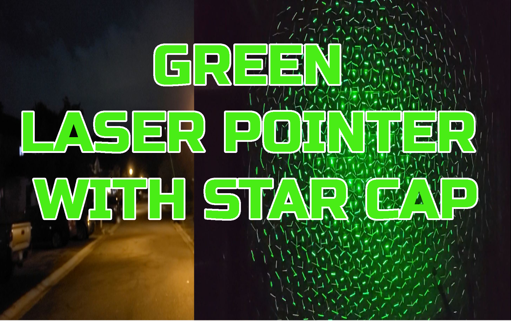 Watch Fun and Great Range! Night Demo, Cyahvtl Green Laser Pointer on ...