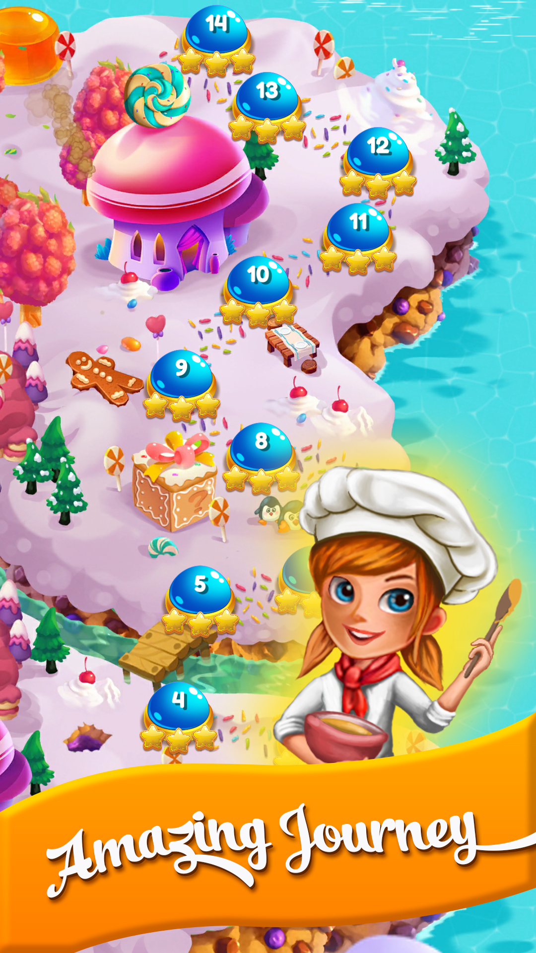 Cookie 2019: Match 2 Blast Games - App on the Amazon Appstore