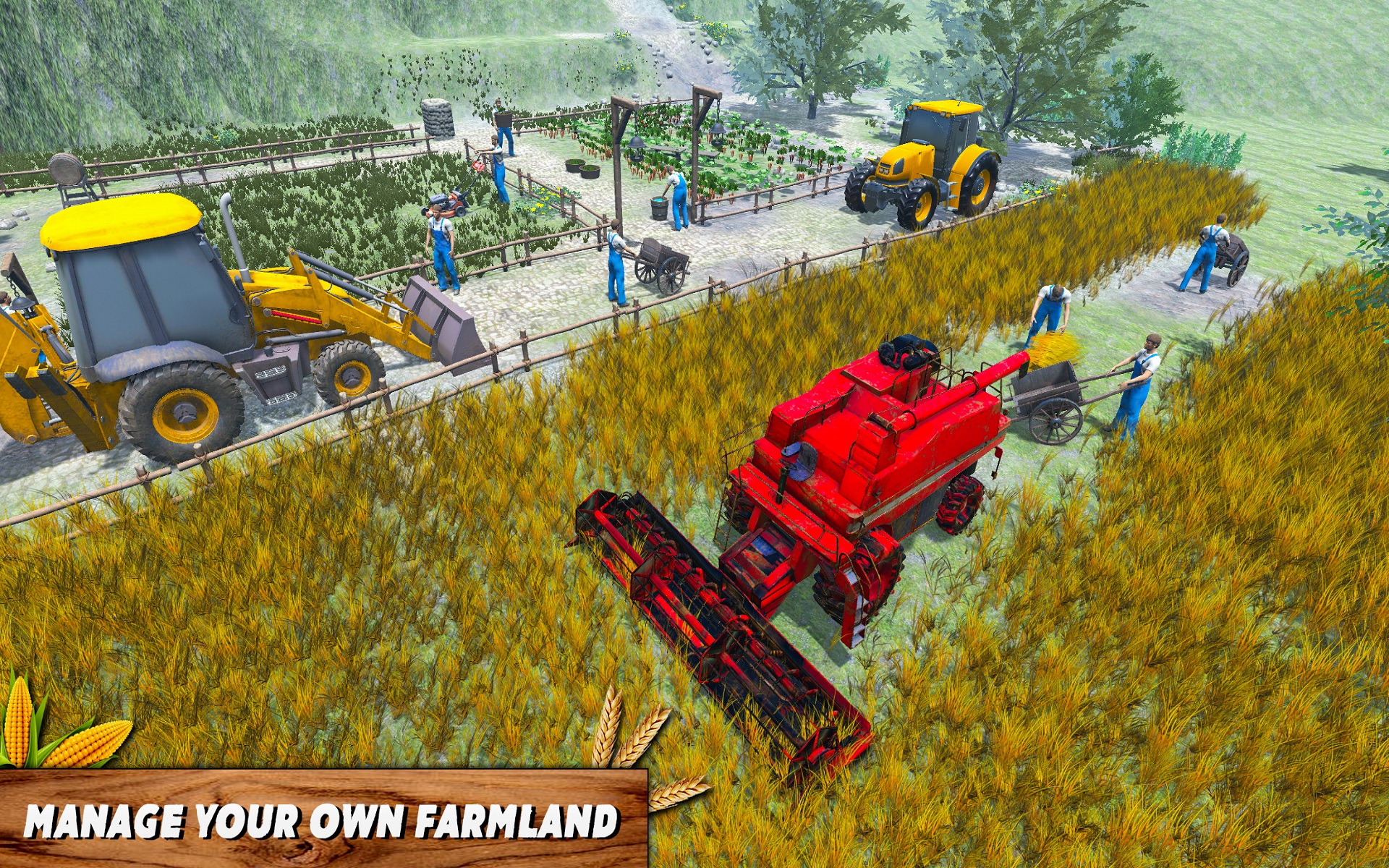 Farming Harvester Tycoon - Farm Tractor Simulator Game - App on Amazon ...