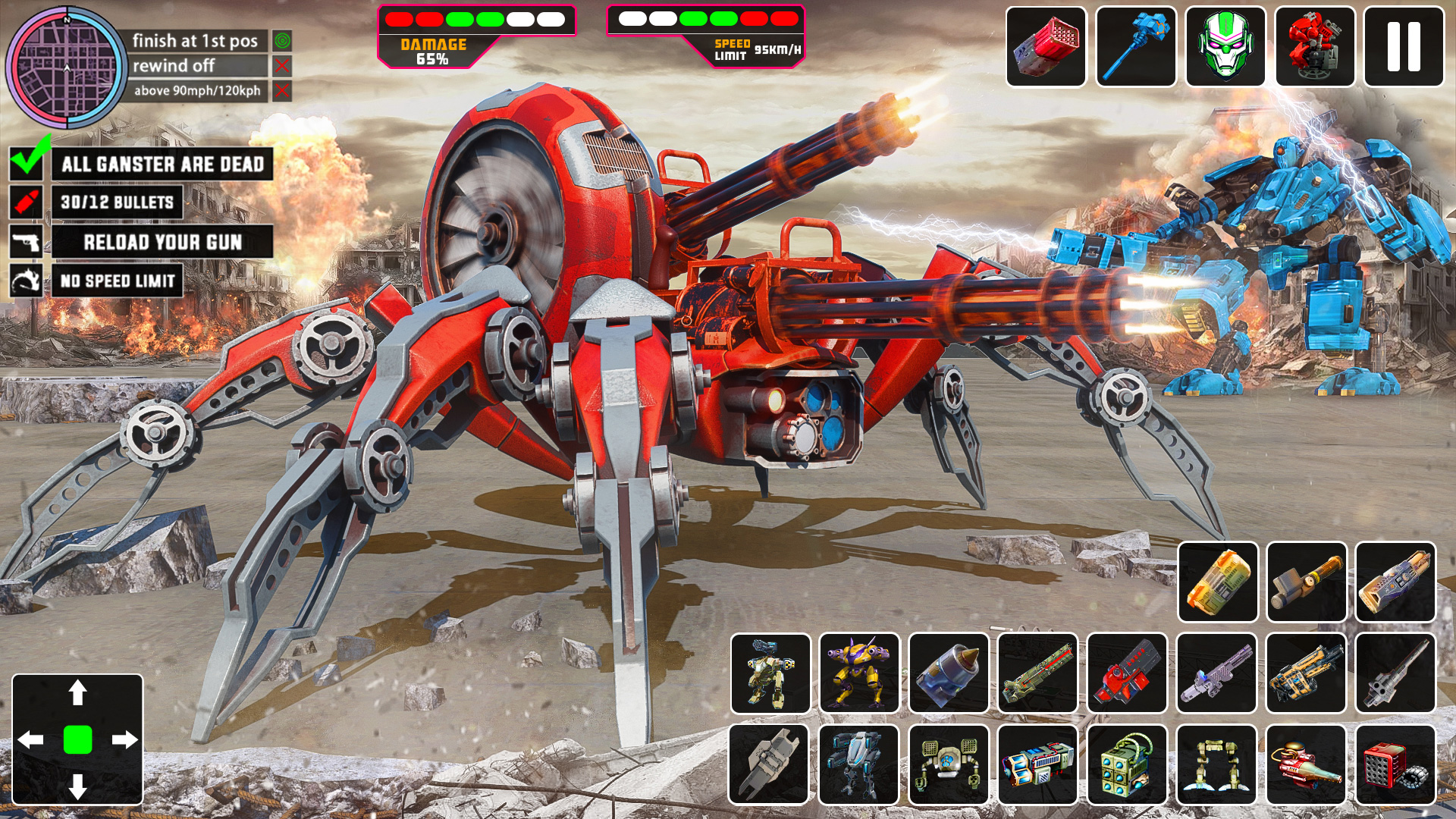 Super Mech Robot Battle: Grand Robot War Games - App on Amazon Appstore