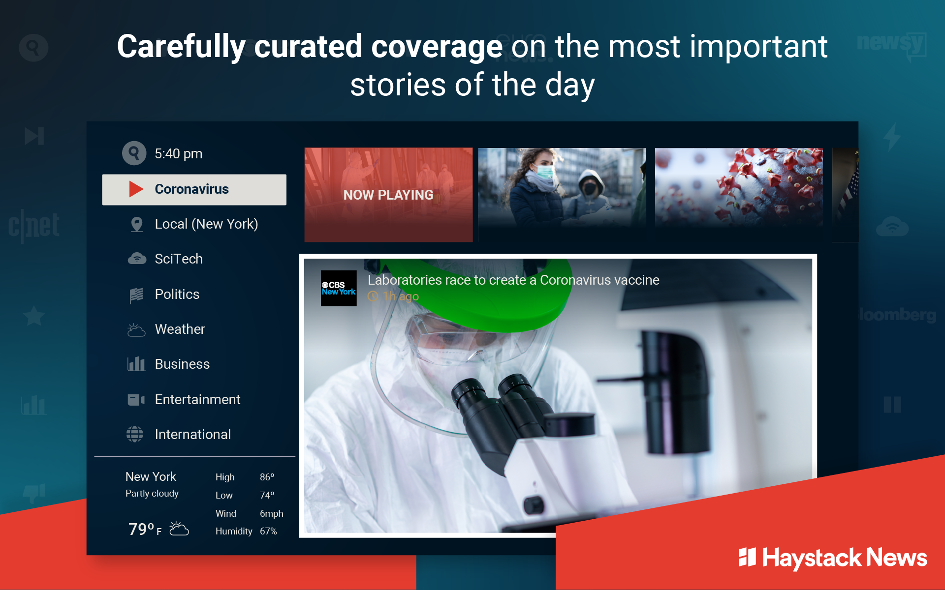 Haystack News: Free Local & World News - App on Amazon Appstore