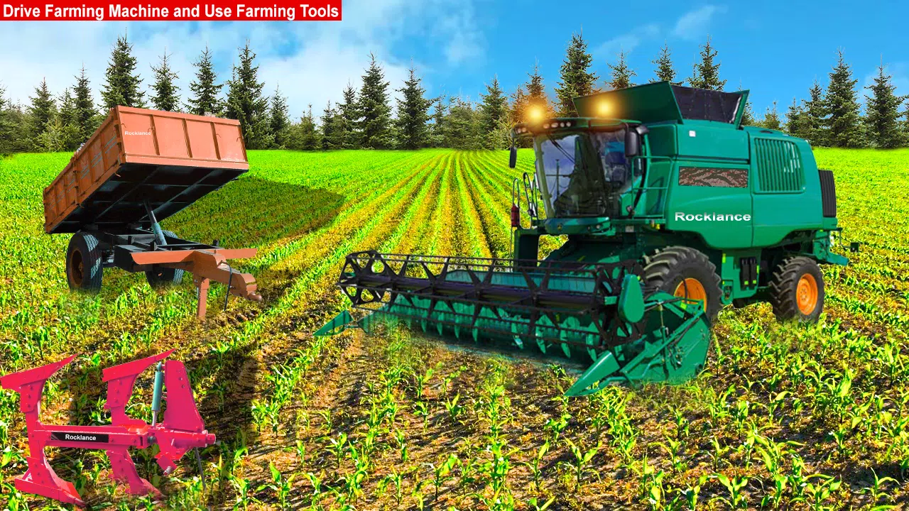 Real Tractor Driving Farming Simulator: Modern Farming Game - App on ...